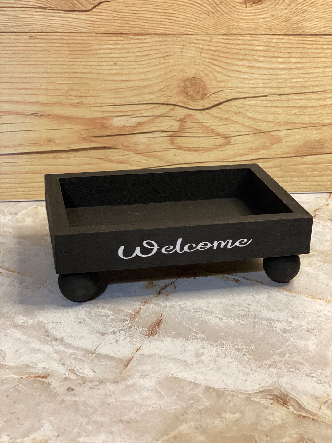 Mini Black Tray Black Small Tray for Candles Oils Salt and - Etsy