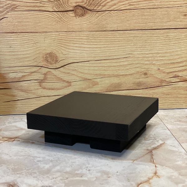 Wood Riser Square Display Stand - Etsy