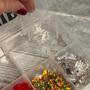 Snackle Box Cheer Bow Travel on the Go Snack Box Personalized Snackle ...