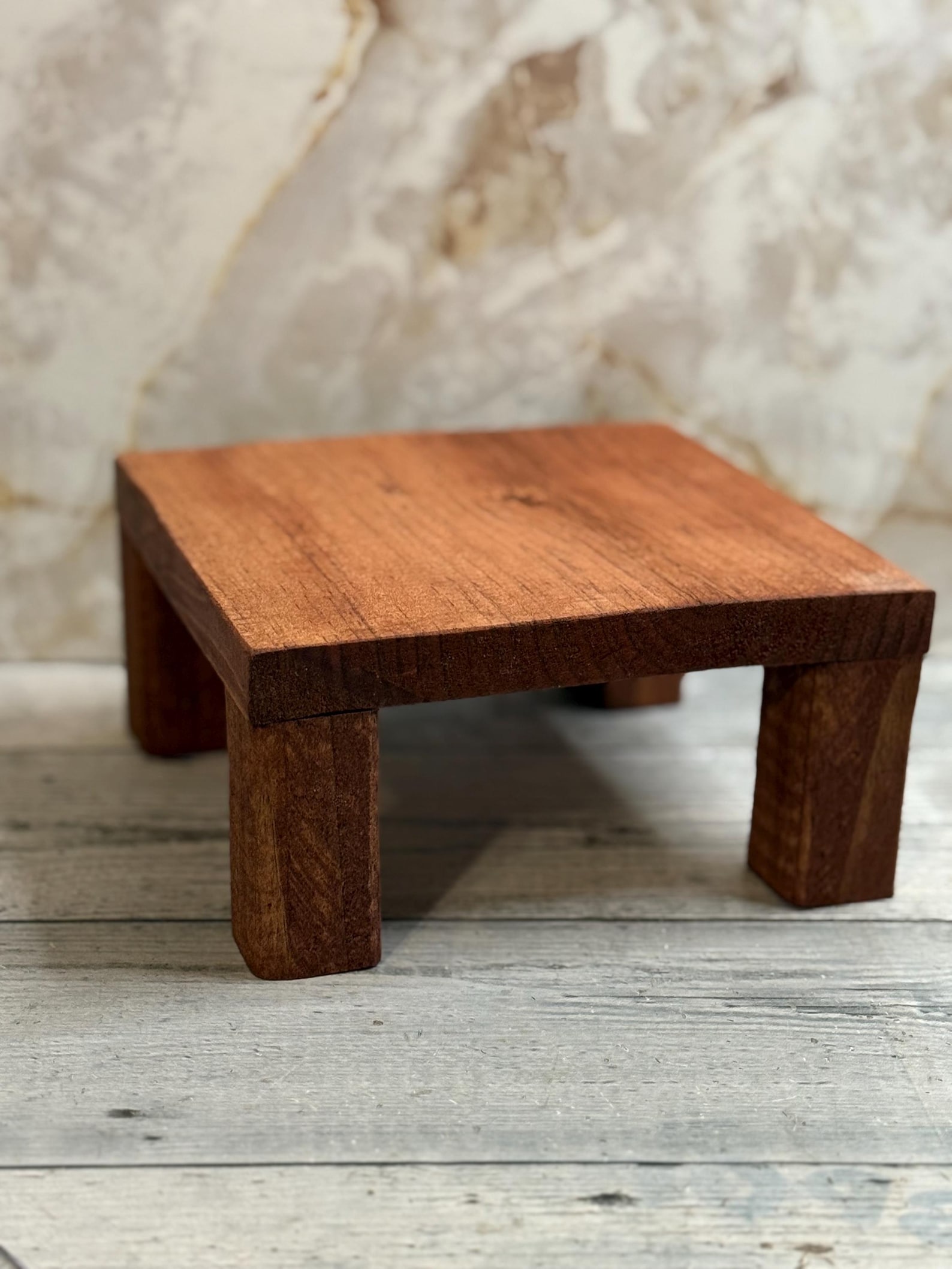 Tall Black Riser Square Riser With Tall Legs Pedestal Wood Pedestal ...
