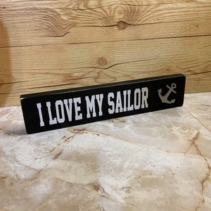 Sailor Sign Navy Sailor Sign Proud Navy Parent Sign Proud Navy Mom Wood ...