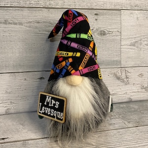 Personalized Teacher Gnome Teacher Appreciation Gift School Gnome ...