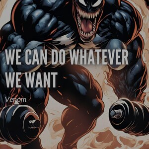 Gym Wall Art Venom - Etsy