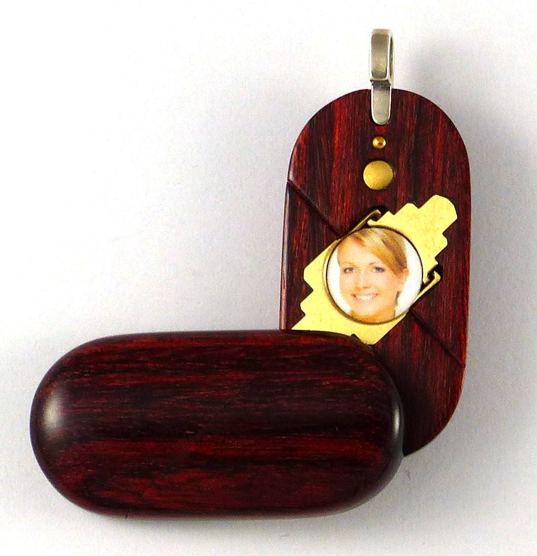 Illusionist Locket Thin Magic Heart Pendant by Illusion Lockets - Etsy