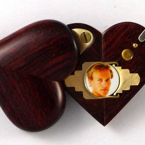 Illusionist Locket Thin Magic Heart Pendant by Illusion Lockets - Etsy