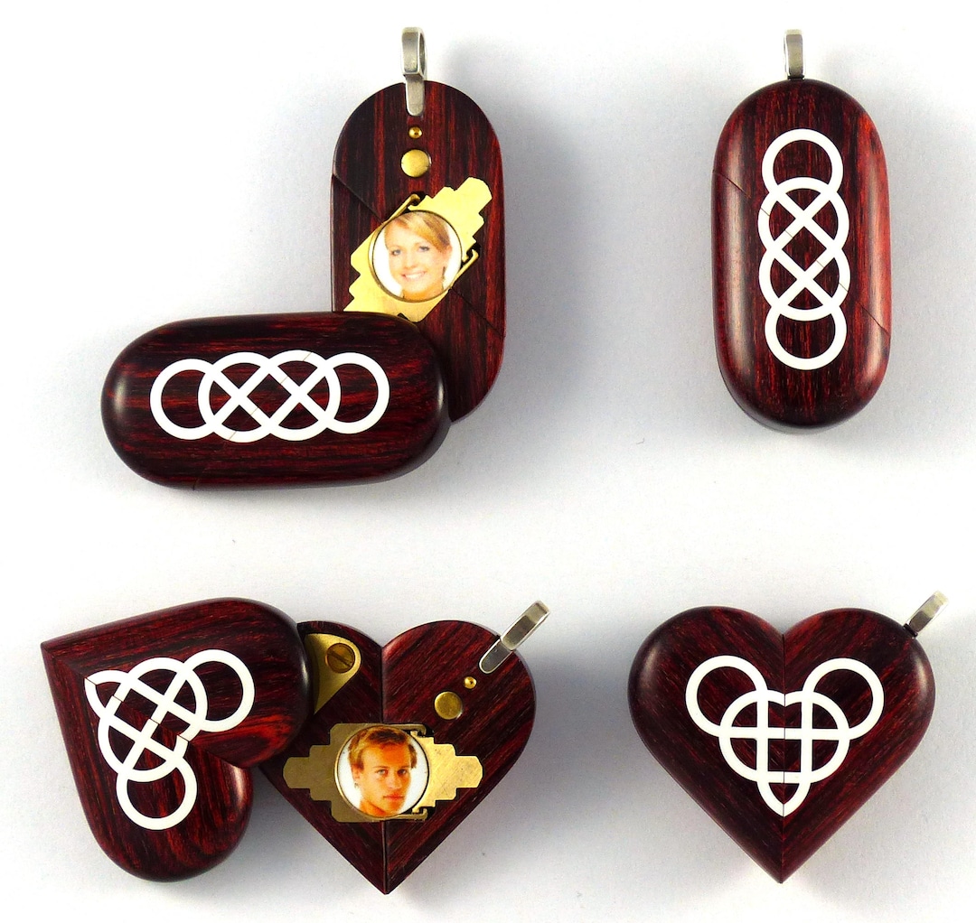 Illusionist Locket Magic Double Infinity Pendant by Illusion Lockets - Etsy