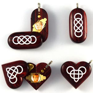 Illusionist Locket Magic Double Infinity Pendant by Illusion Lockets - Etsy