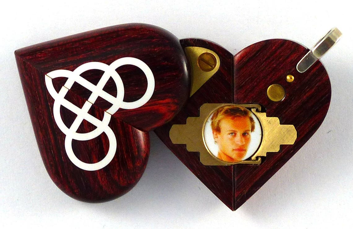 Illusionist Locket Magic Double Infinity Pendant by Illusion Lockets - Etsy