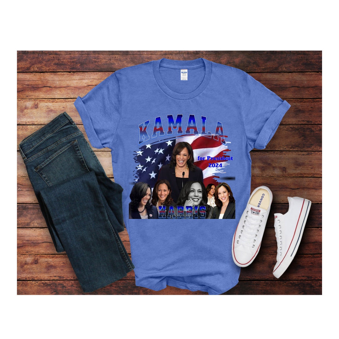 Kamala Harris Collage Photo T-shirt - Etsy