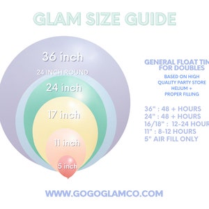 DOUBLE Layered Balloons - Pick Your Color - Premium Latex Party Balloon ...