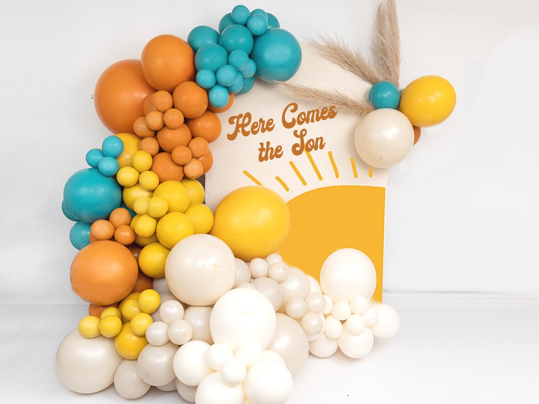Here Comes the Sun Balloon Garland Kitdouble STUFF DIY - Etsy
