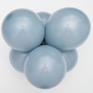 Matte Dusk Blue • Sempertex Betallatex Latex Balloons Party Decor ...