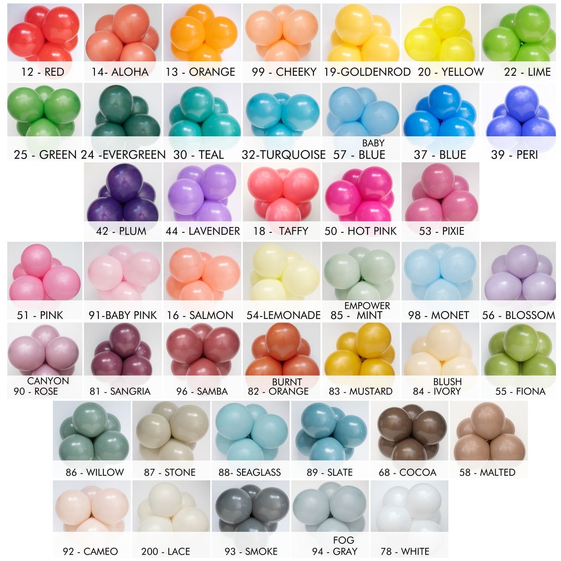 TUFTEX Premium Latex Balloons | Birthday, Baby Shower, Graduation ...