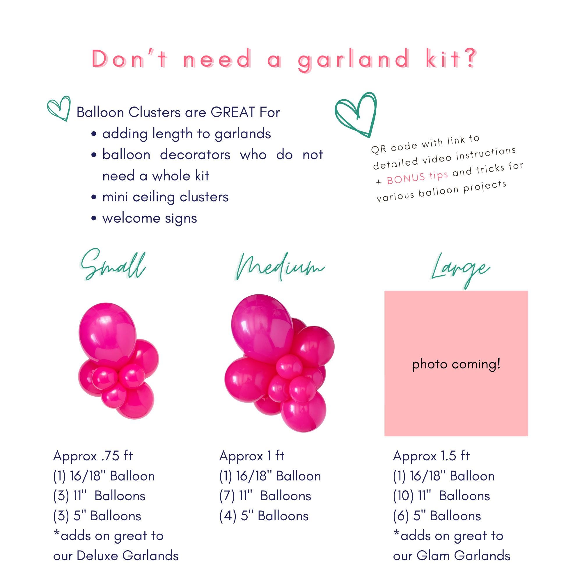 TUFTEX Premium Latex Balloon Clusters | Birthday, Baby Shower ...