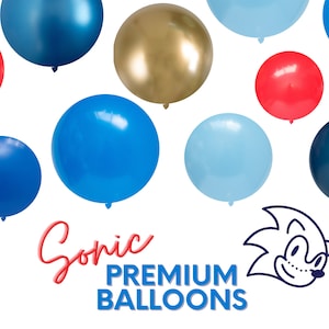 Sonic Balloons Arch - Etsy