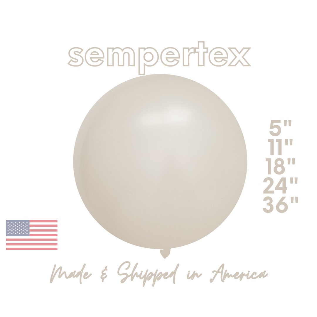 Matte Dusk Cream • Sempertex Betallatex Latex Balloons Party Decor ...