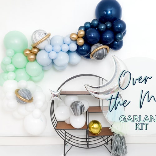 Space Balloon Garland Two the Moon DIY Balloon Garland Kit - Etsy Space Balloon Garland Two the Moon DIY Balloon Garland Kit - Etsy