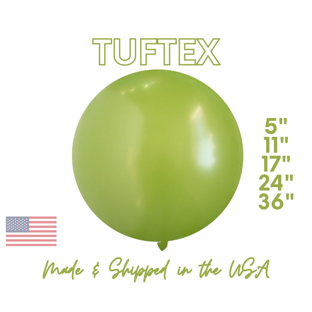 Fiona TUFTEX Latex Balloons Premium Party Decor - Green Apple, Cactus ...