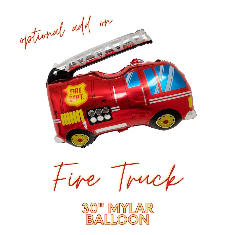 Ladder 03 DIY Glam Balloon Garland Arch Kit - Vintage Fireman, Retro ...
