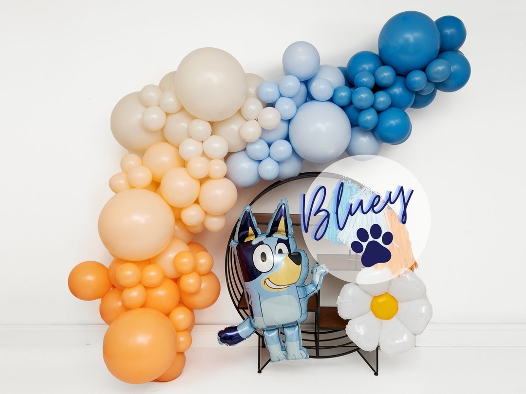 Bluey Balloon by Anagram • Garland Arch Kit • 1st Birthday • Puppy ...
