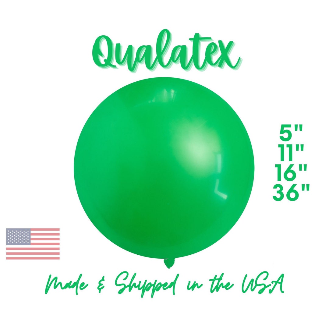 Spring Green Qualatex Latex Balloons Premium Party Decor Soccer, Golf ...