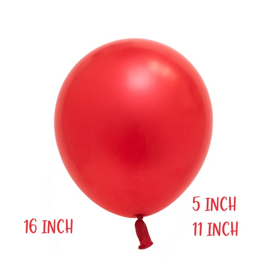 Metallic Starfire Red Tuftex Latex Balloons 5 | Etsy