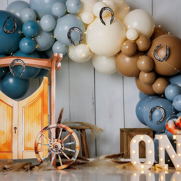 Cowboy Balloon Arch Kit - Etsy