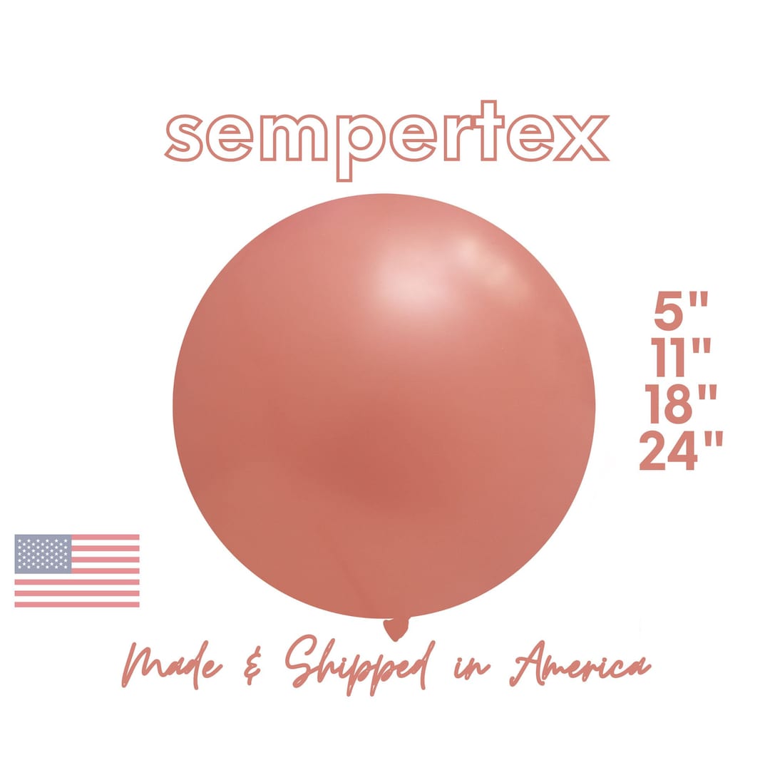 Rosewood Sempertex Latex Balloons Party Decor - Neutral, Wedding, Bridal, Blush, Dusty Pink ...