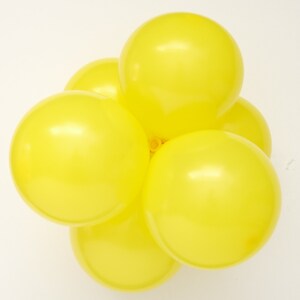Yellow Tuftex Latex Balloons 5", 11",17",24" - Party Decor | Baby ...