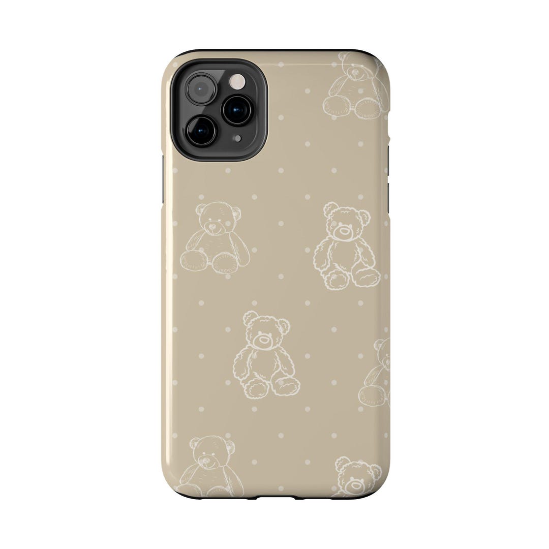 Teddy Bear Wallpaper Phone Case - Etsy