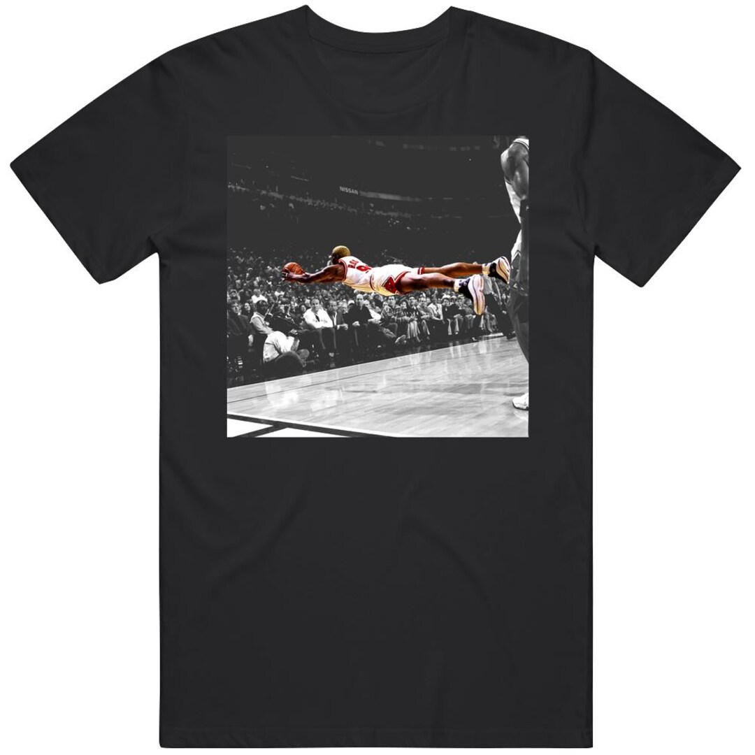 Dennis Rodman Iconic Dive T Shirt - Etsy