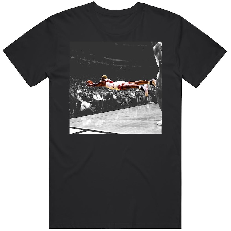 Dennis Rodman Iconic Dive T Shirt - Etsy