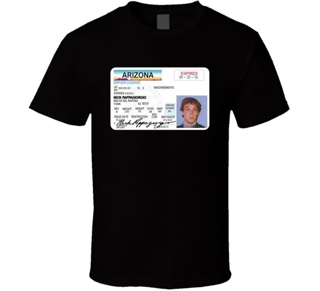 Nick Pappagiorgio Arizon Driver License Vegas Vacation Movie Chevy ...