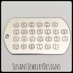 Custom Monogram Bracelet Gift for Her Initial Bracelets - Etsy
