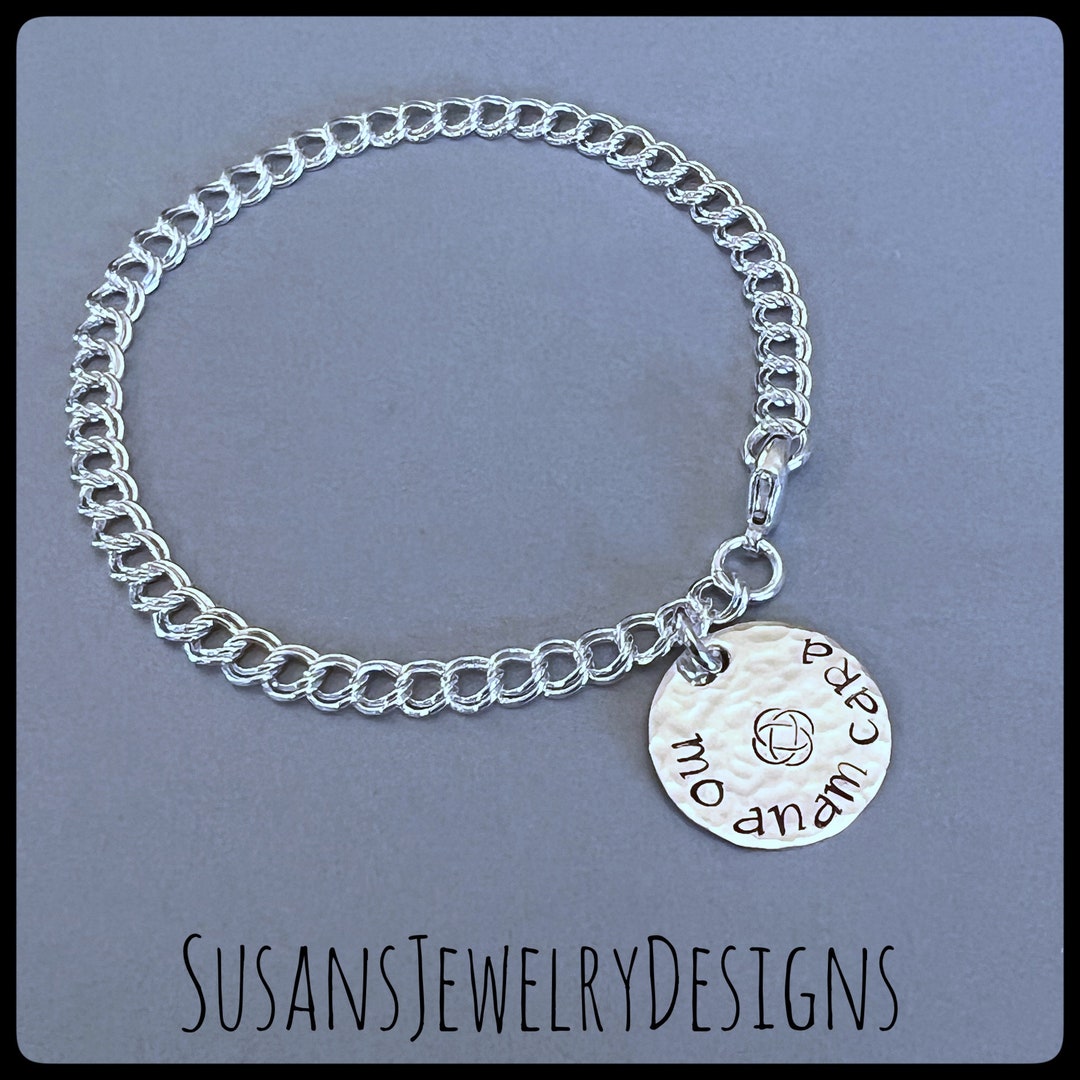 Mo Anam Cara Bracelet, Celtic Jewelry, Sterling Silver, Irish, Anam ...