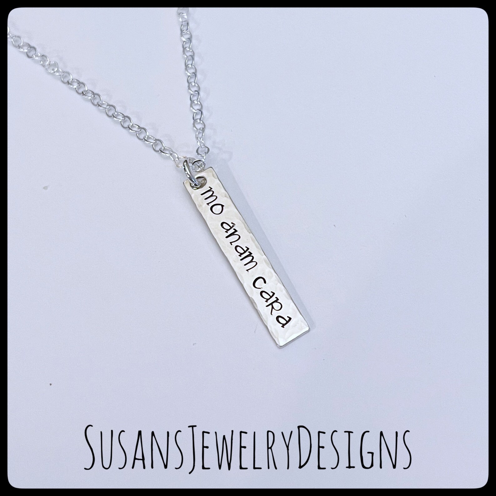 Mo Anam Cara Necklace, Celtic Jewelry, Sterling Silver Pendant, Celtic ...