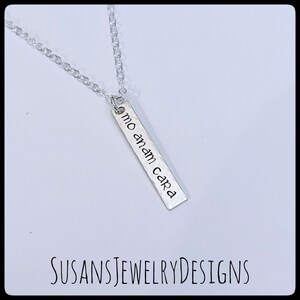 Mo Anam Cara Necklace, Celtic Jewelry, Sterling Silver Pendant, Celtic ...