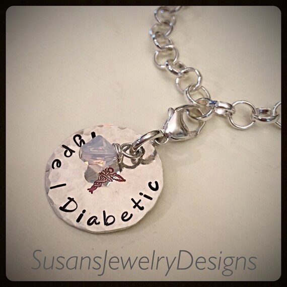 Custom Medical Alert Clip on Charm Medical ID Clip Sterling | Etsy
