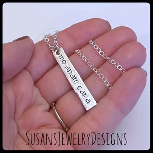 Mo Anam Cara Necklace, Celtic Jewelry, Sterling Silver Pendant, Celtic ...
