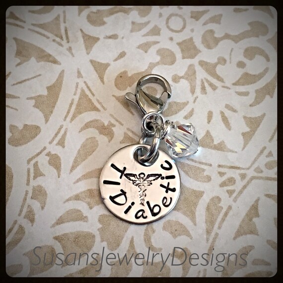 Custom Medical Alert Clip on Charm Medical ID Clip Stainless | Etsy