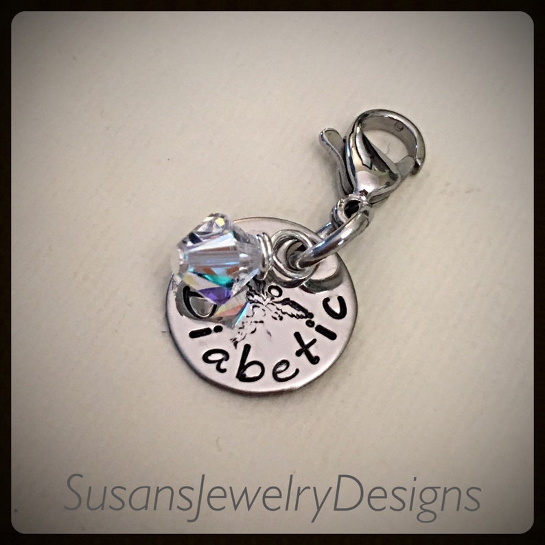 Custom Medical Alert Clip on Charm Medical ID Clip Stainless | Etsy