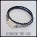 Custom Monogram Bracelet Gift for Her Initial Bracelets - Etsy