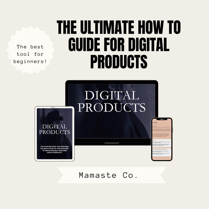 How to Create Digital Products Ebook | Step-by-step Guide to Selling ...