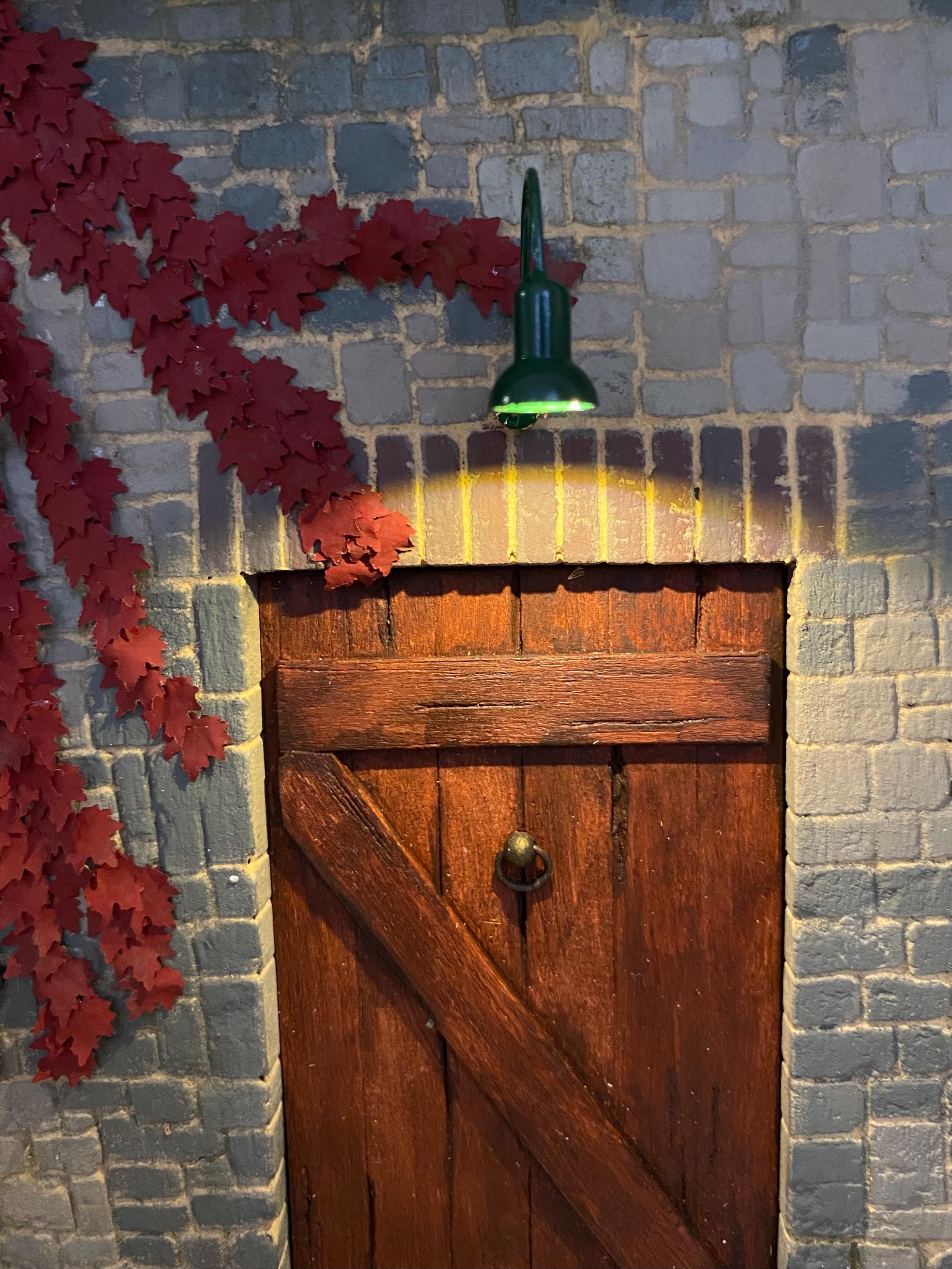 Miniature Autumn Diorama in Shadow Box Frame - Handcrafted Fall Scene ...