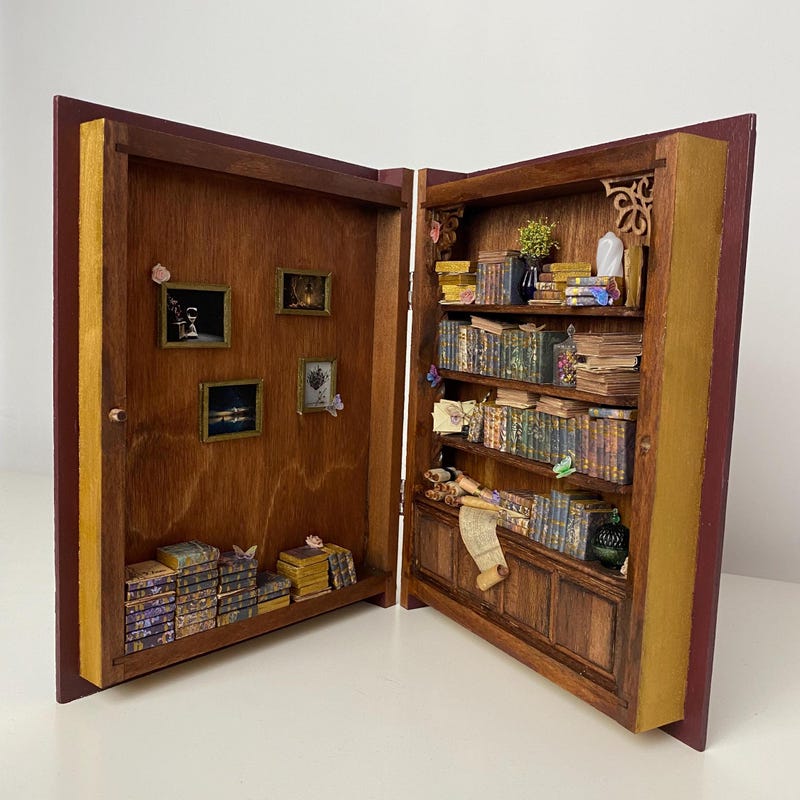 Book Diorama - Etsy