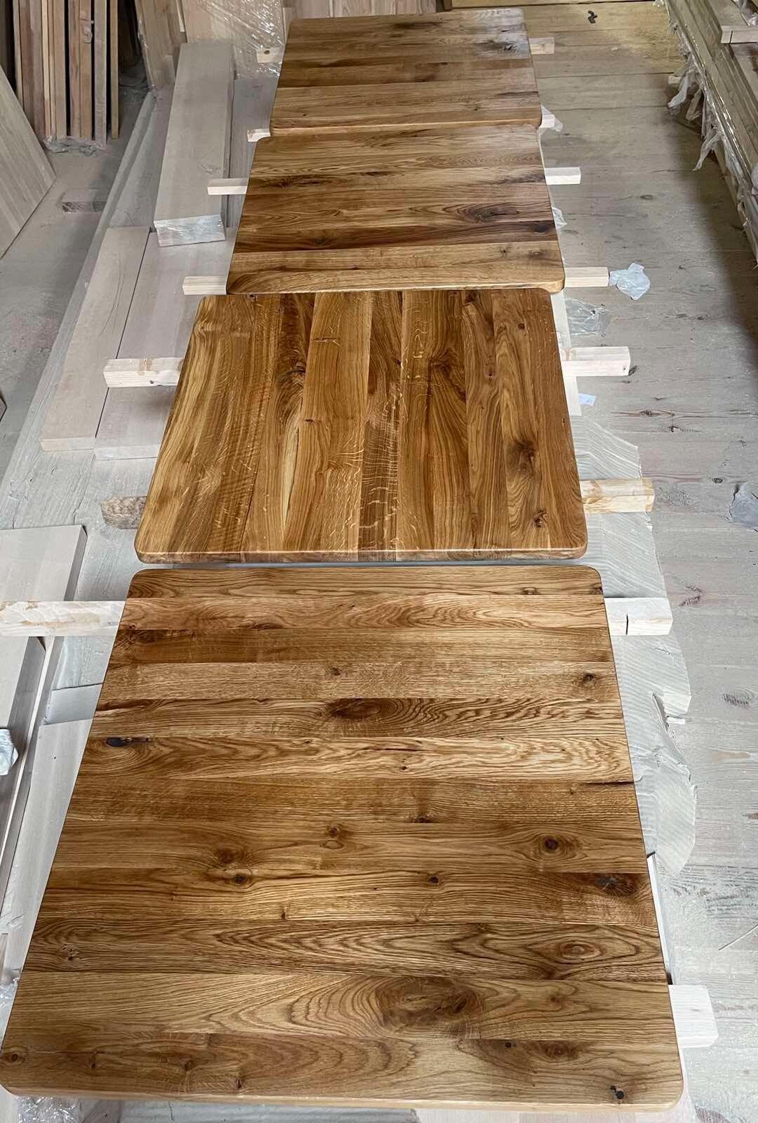 Wooden Tabletop Rustic Oak Natural Kitchen Tabletop 28 Inches Bar ...