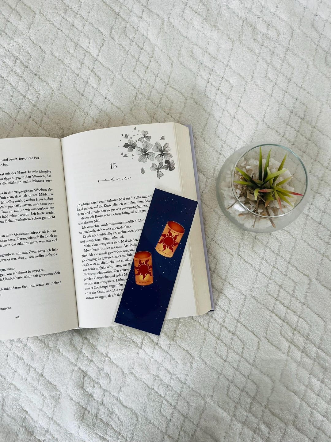 Rapunzel Bookmark Lanterns of Rapunzel Bookworm Gift Handmade - Etsy