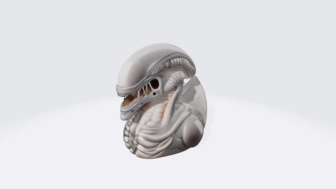 White Xenomorph Duck STL File for 3d Printer - Etsy