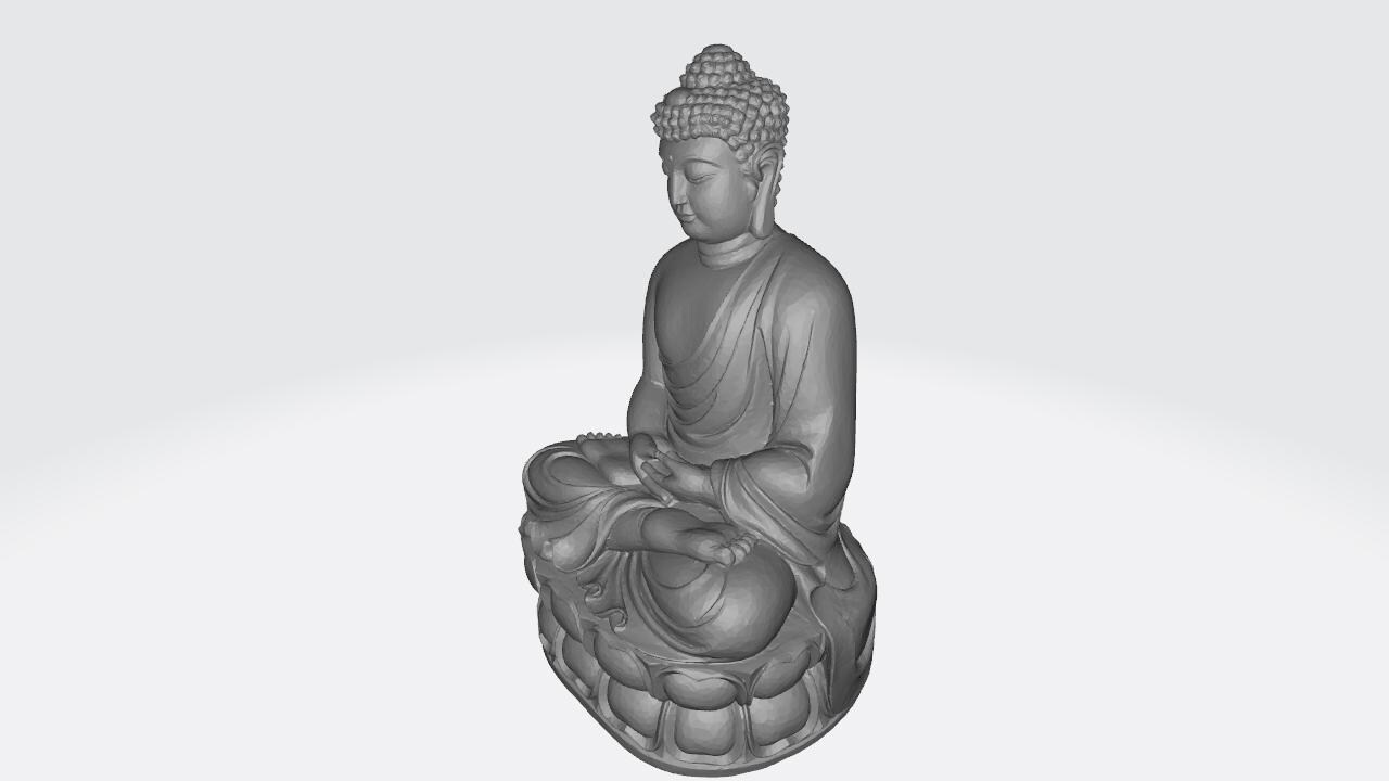 Buddha Figurine - Stl File for 3d Printer - Etsy