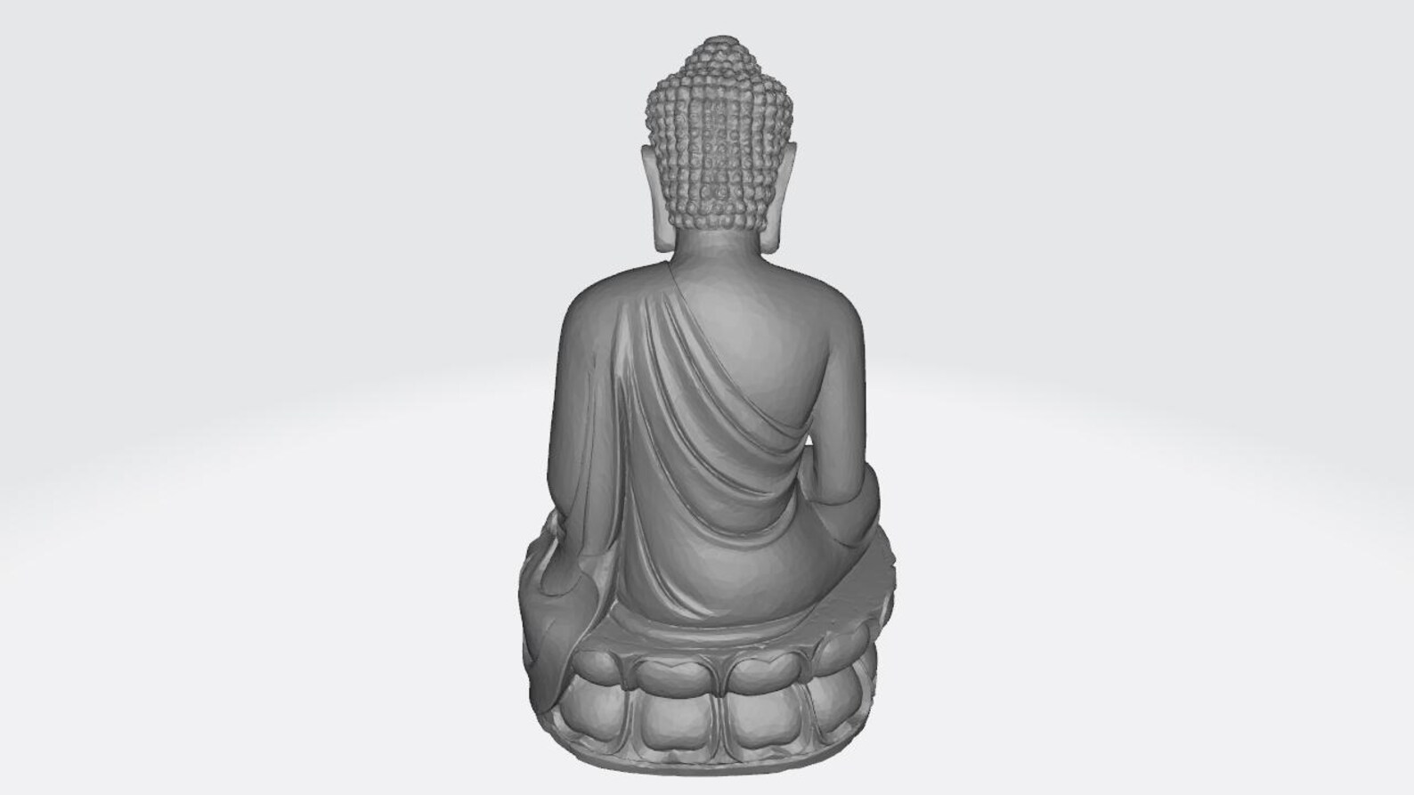 Buddha Figurine - Stl File for 3d Printer - Etsy